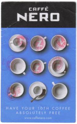 Caffe Nero Loyalty Card - MarketingIQ